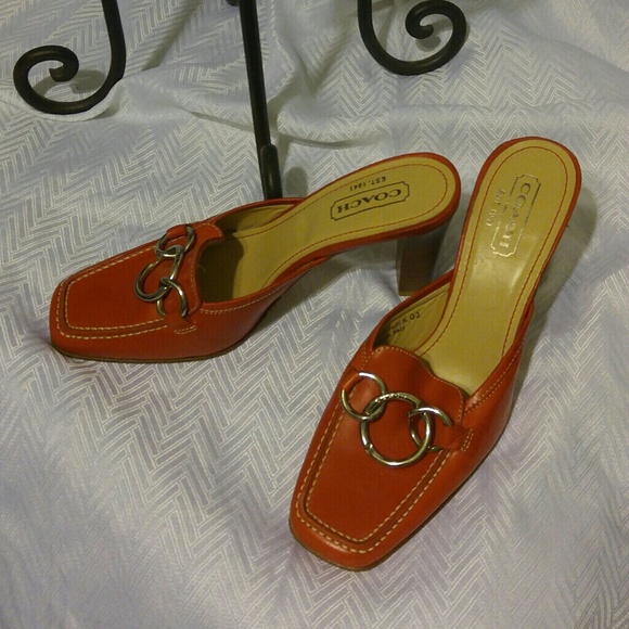 Coach | Shoes | Coach Mules | Poshmark